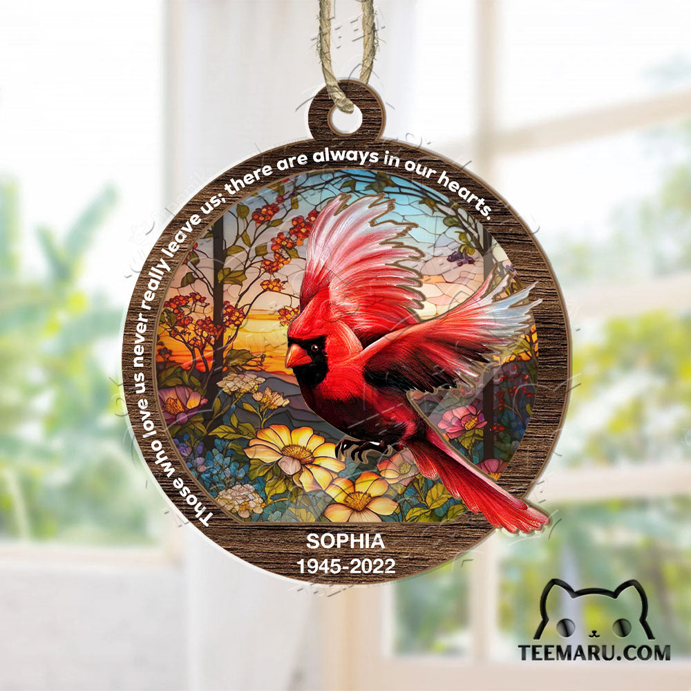 MMSO00343 - Personalized Cardinal Memorial Suncatcher Ornament - Those ...
